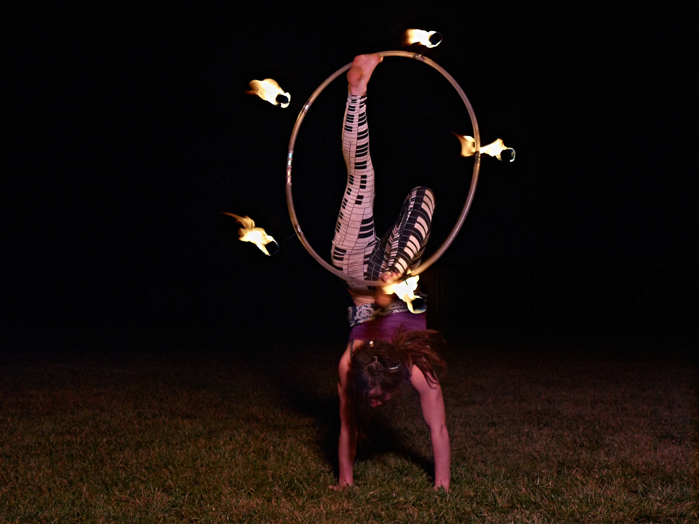 Fire Hoop | Peter Adams Photography